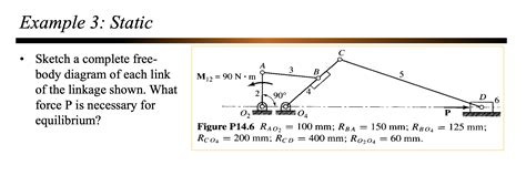 Solved Example Static C A M Nm В Sketch a Chegg com
