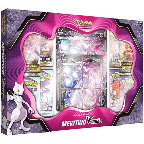 Carta Pokémon Box Coleção Especial Zacian V União Copag Deck De