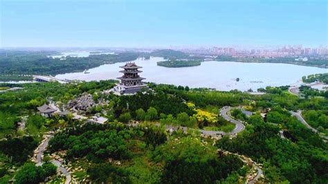 唐山南湖风景图片 图库 五毛网