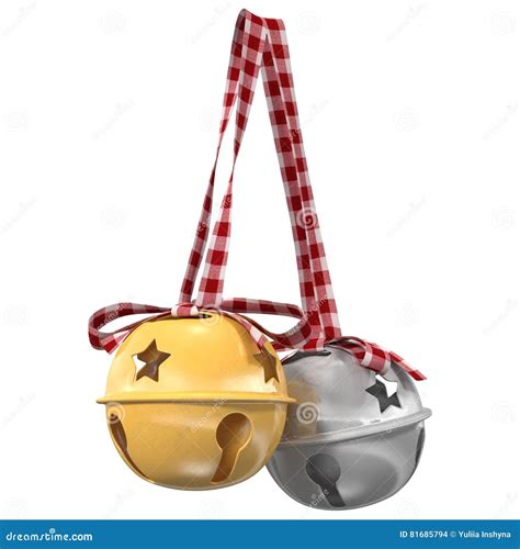 Jingle Bells 3d Illustration Stock Illustration Illustration Of