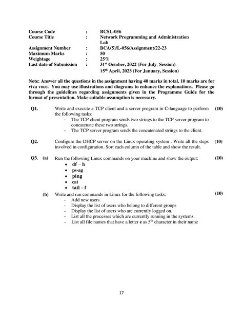 Final BCA Semester V 2022 23 17 17 Course Code BCSL Course Title