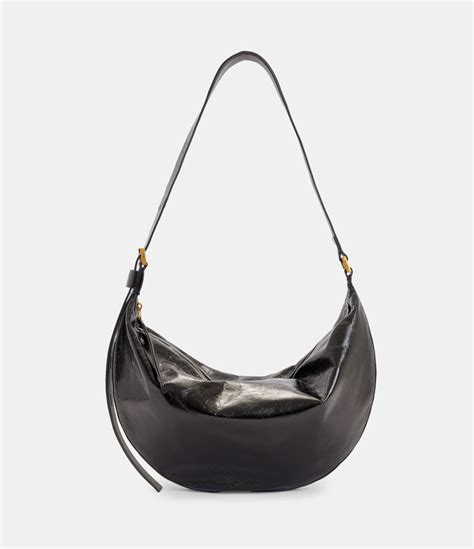 올세인츠 하프 문 숄더 백 위시버킷