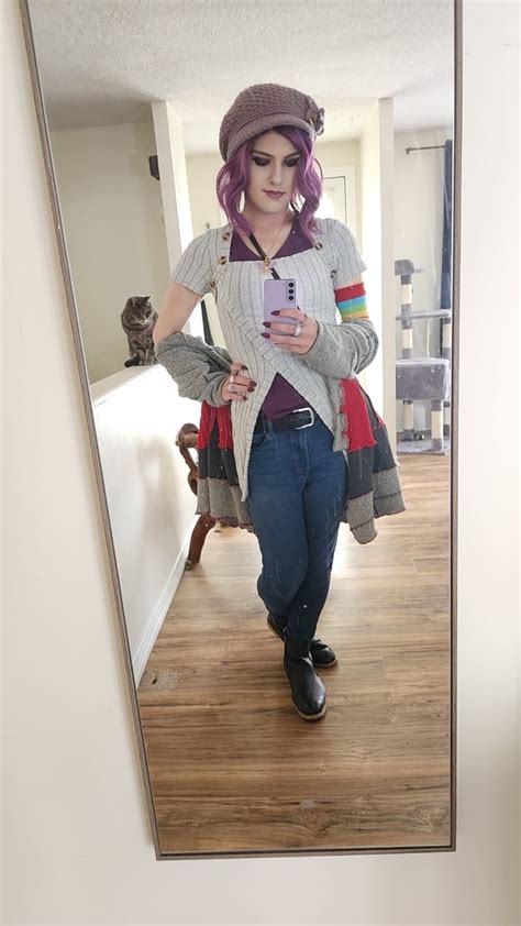 New Outfit Felt Cute Mtf 💜 Rtrans