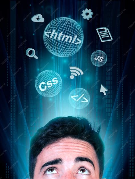 프로그래밍 배경 콜라주 무료 사진