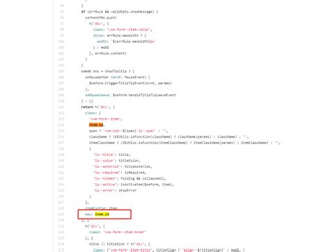 Form 组件 Form Item Key 希望可以改为 Itemfield · Issue 1956 · X Extendsvxe Table · Github