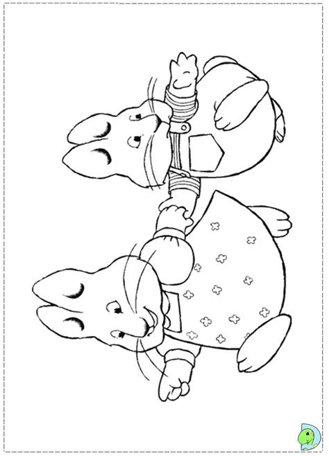 Max And Ruby Coloring Page