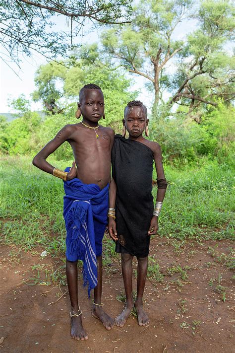 Most Dangerous African Mursi People Tribe Ethiopia Africa Photograph