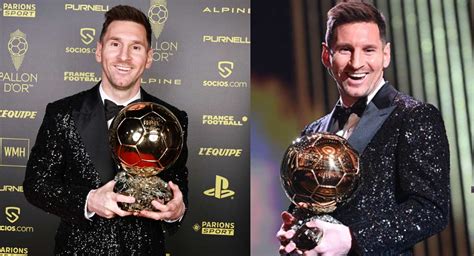 Lionel Messi Gana Su Séptimo Balón De Oro