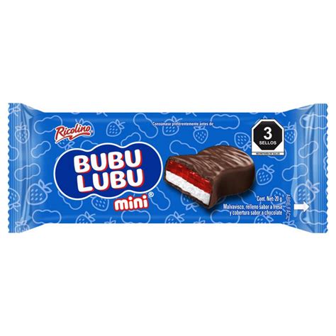 Bubulubu Mini 20gr Ricolino Delsol