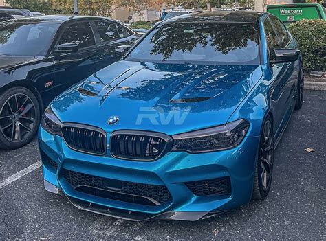 Bmw G30f90 M5 Cs Style Aluminum Hood Silicon Valley Bimmer