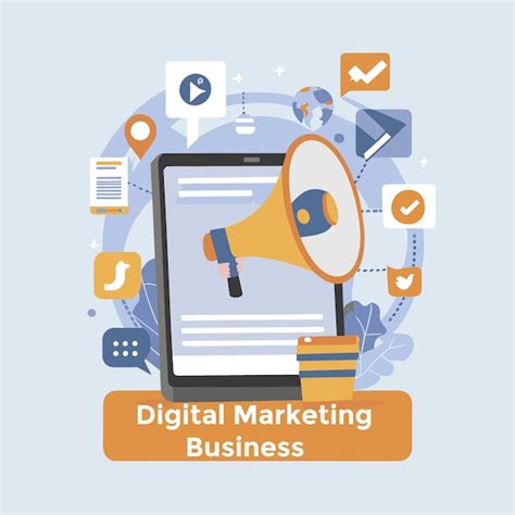 Premium Vector Digital Marketing Poster Design High Quality Modern