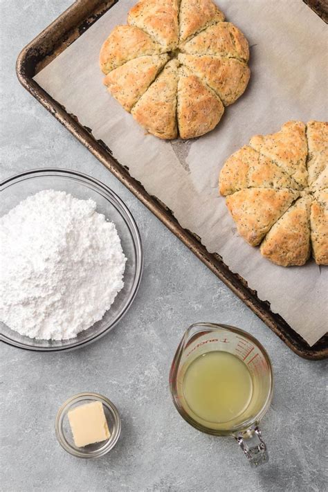 Easy Lemon Poppy Seed Scones 365 Days Of Baking And More