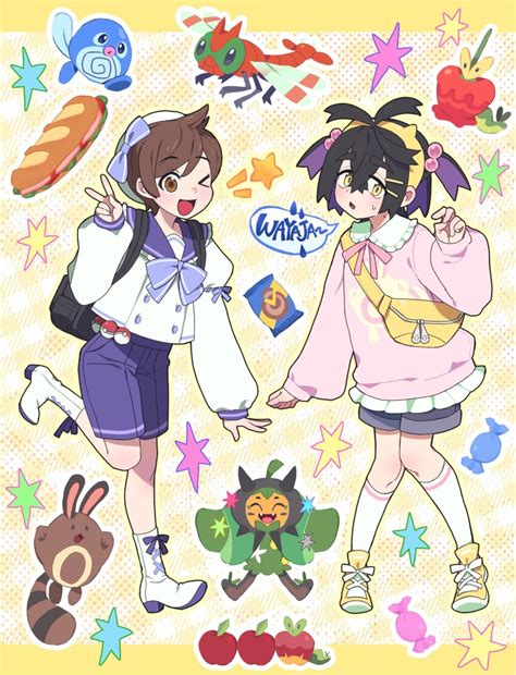 Peeking Pickle Applin Dipplin Florian Pokemon Kieran Pokemon