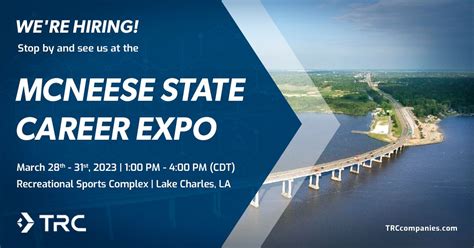Elizabeth Maxey Buttrey On Linkedin Mcneese State Career Expo Trc