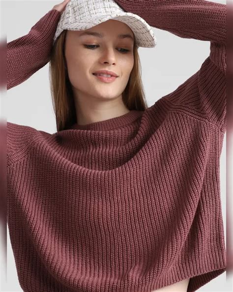 Buy Dark Green Cropped Pullover Online At Best Price In India Suvidha