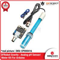 Review DFROBOT GRAVITY ANALOG PH SENSOR METER KIT FOR ARDUINO Tokopedia