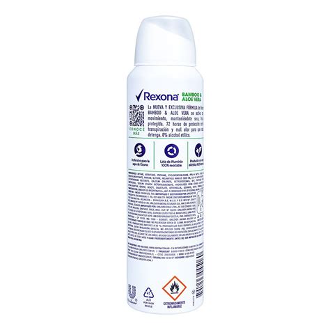 Order Rexona Women Bamboo And Aloe Vera 72h Motion Activated Deodorant
