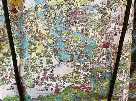 New Magic Kingdom Map Merchandise Joins The Walt Disney World Th