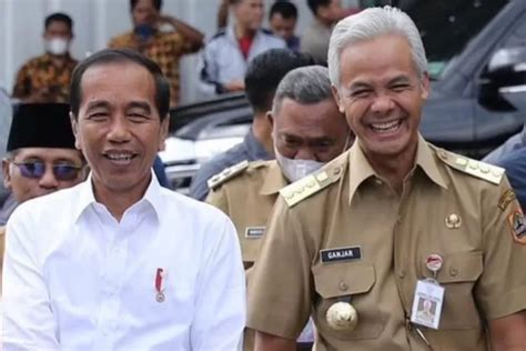 Keakraban Ganjar Pranowo Dan Presiden Joko Widodo Di Pasar Selo