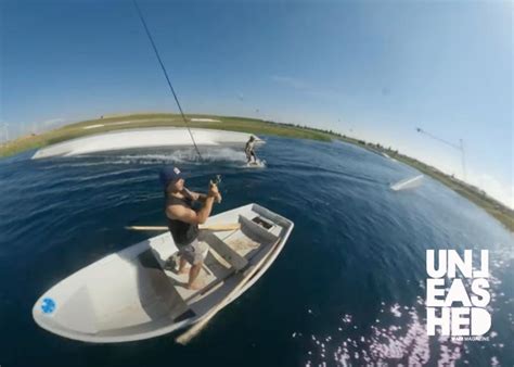 Craziest Wakeboarding Shot Ever Peacock Brothers Unleashed Wake