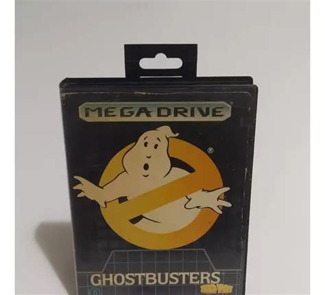 Caixa Original Recortada Ghostbusters Tectoy Mega Drive Parcelamento