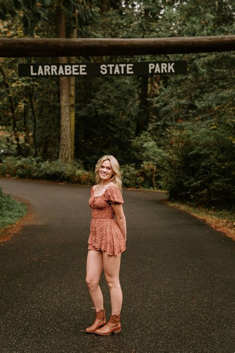 Laurens Senior Session Larrabee State Park Bellingham Wa St