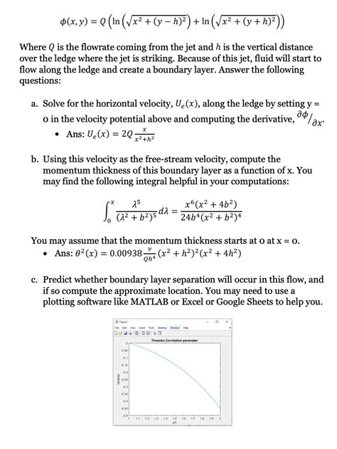 Problem 2 Integral Boundary Layer Formulations