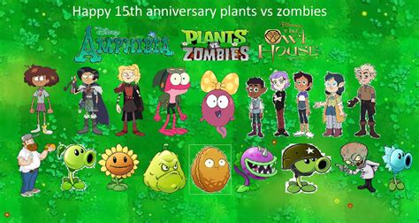 Happy 15th Anniversary Plants Vs Zombies By Marioandpvz On Deviantart