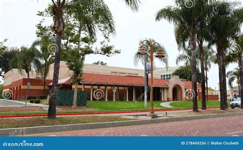 Lynwood California Lynwood Community And Transit Center Editorial
