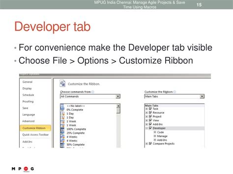 Ppt Manage Agile Projects With Microsoft Project And Save Time Using