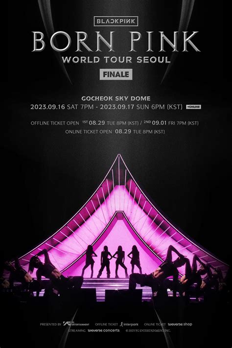 Blackpink 2023 World Tour Born Pink Finale In Seoul Venue