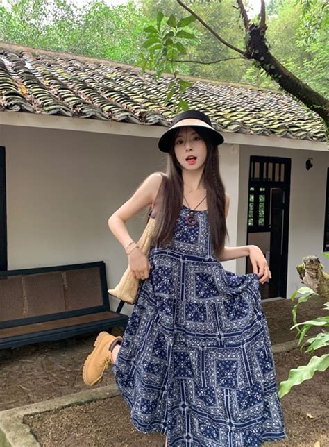 자수 프린지 스타일 여행지 우아한 로맨틱 앤틱한 디자인 태슬 술 달린 가디건 화이트 오리엔탈 원피스 끈 원피스 여성 휴양지