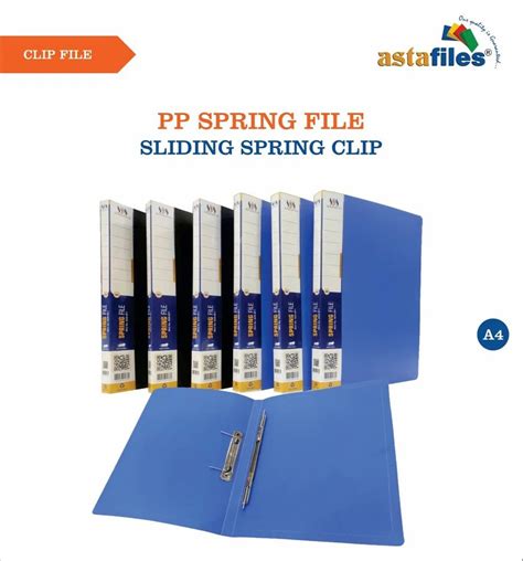 Pp Spring File Size A4 At Rs 95piece In Greater Noida Id