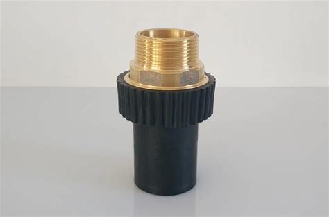 Smart Joint Hdpe Threaded Adaptor Hdpe Water Mining Piping System