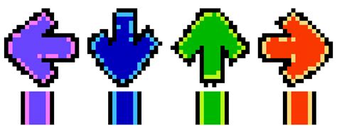 Editing Fnf Nes Demake Arrows Free Online Pixel Art Drawing Tool Pixilart