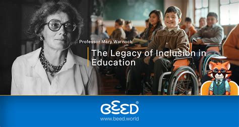 Professor Mary Warnock And The Legacy Of Inclusion In Education