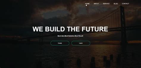 Designing A Responsive Landing Page For Build The Future Naidu