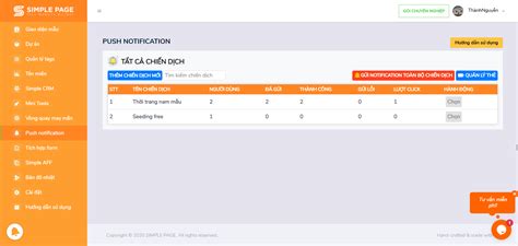 Hướng Dẫn Sử Dụng Push Notification Wiki Simple Page