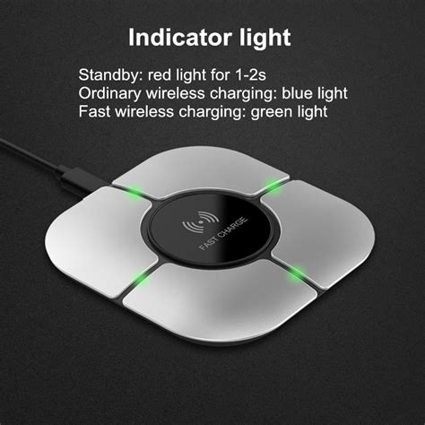 Qi 10W Fast Wireless Charger DIY Wireless Charging Pad For Galaxy S9 S9 Note 8 5 S8 S8 S7 S7