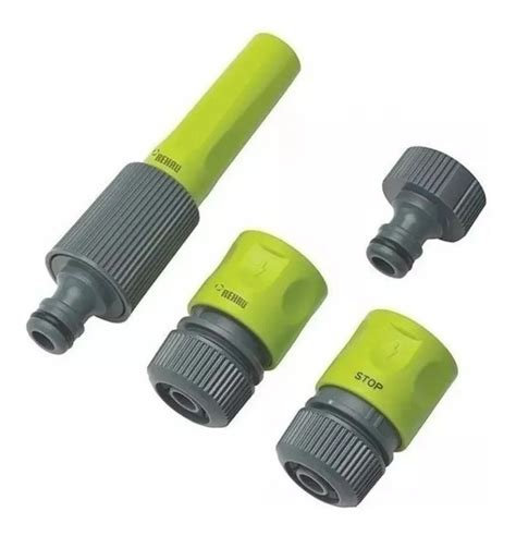 Kit Lanza Conectores Riego Manguera 1 Pulgada 25mm Rehau Abete