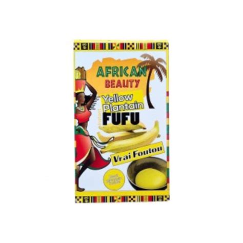 African Beauty Yellow Plantain Fufu 680g 5692 Pounded Yam And Fufu Cereals And Fufu Osina Gmbh