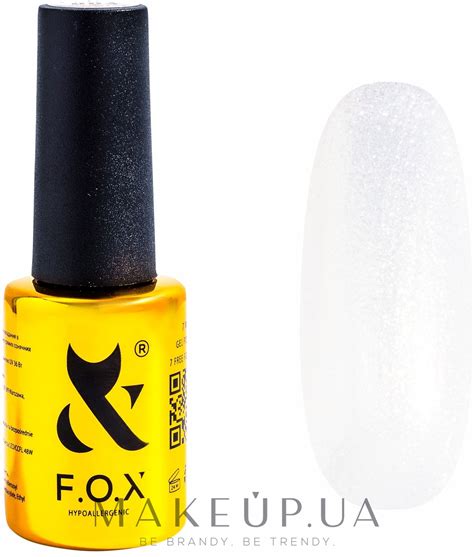 F O X Gel Polish Fetish Гель лак для ногтей купить по лучшей цене в Украине Makeup Ua
