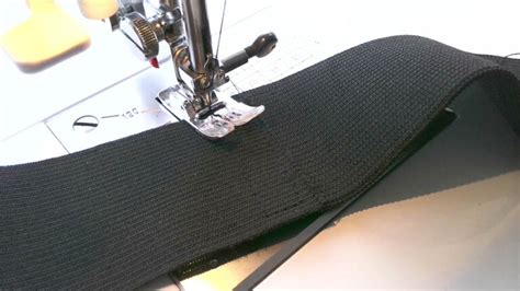 How To Sew Elastic Into Waistbands A Casing Method By Serger
