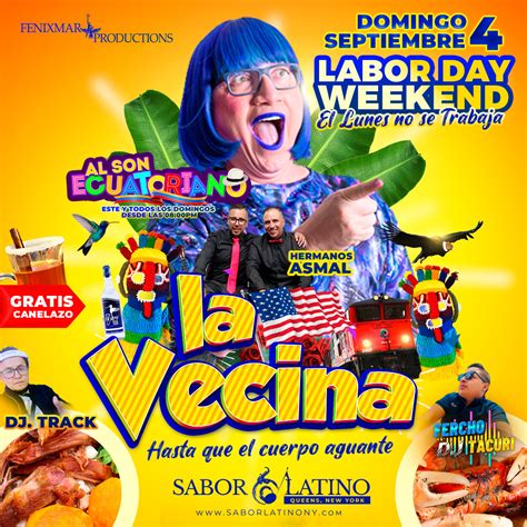 La Vecina Al Son Ecuador New York Tickets Boletosexpress