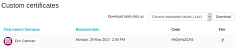 Custom Certificate Module MoodleDocs