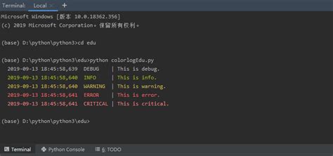 Python Logging Colorlog Sec