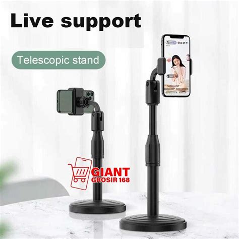 Jual Holder Meja Tripod Mini Phone Holder Standing Holder Hp Holder