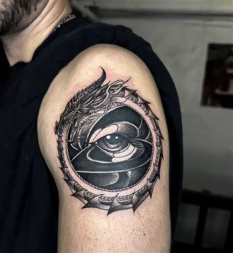 Ouroboros Tattoo Meaning With 55 Fresh Tattoo Ideas To Try