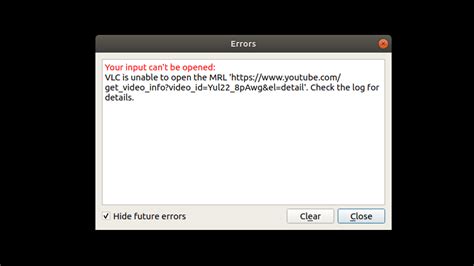 Fixing VLC Is Unable To Open The MRL Error