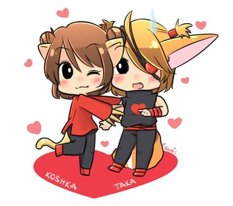 Vainglory Koshka X Taka Crossover Pucca X Garu By Ashred252
